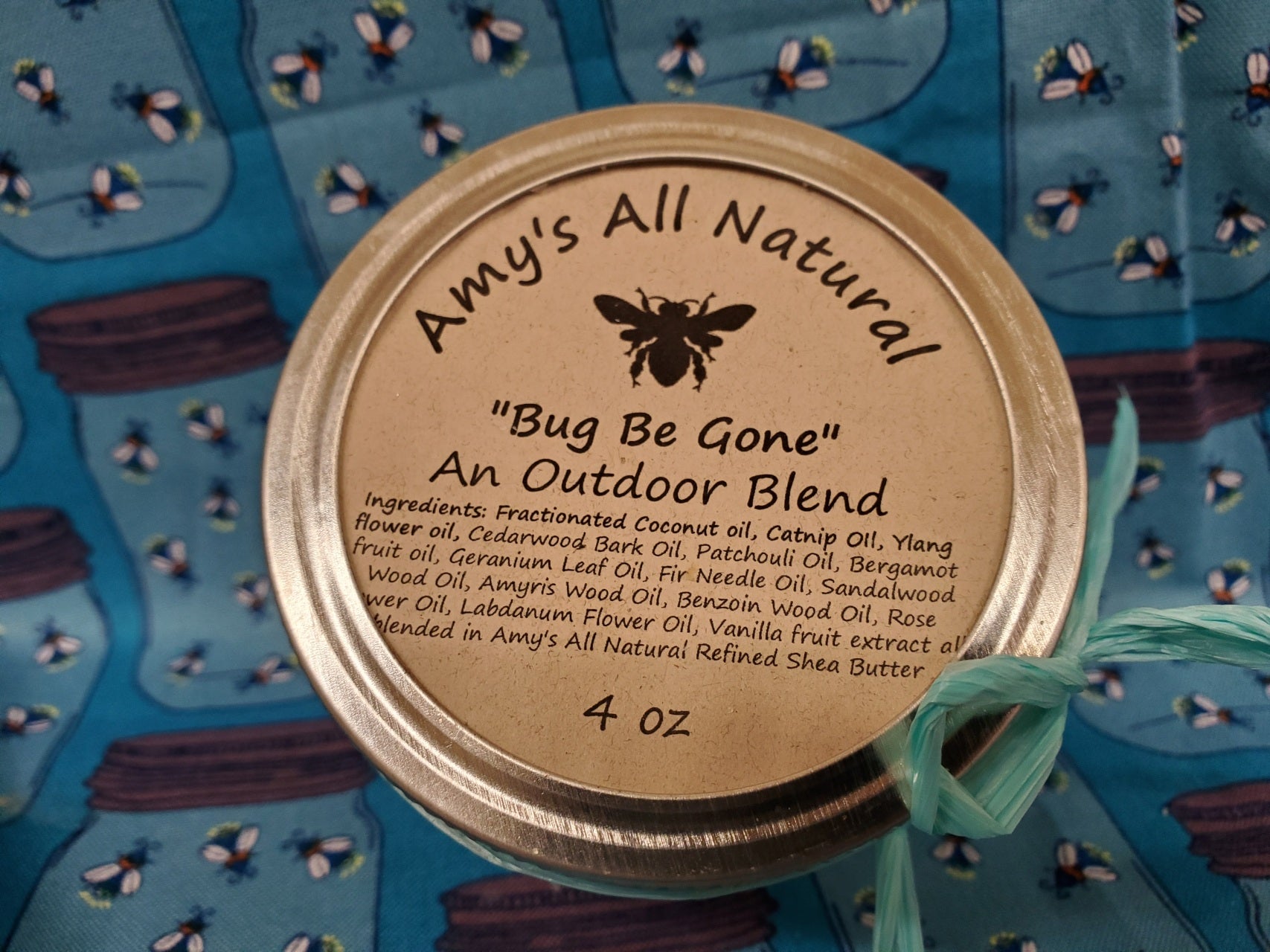 Bug Be Gone Shea Butter 4oz Jar – Amy's All Natural Soaps