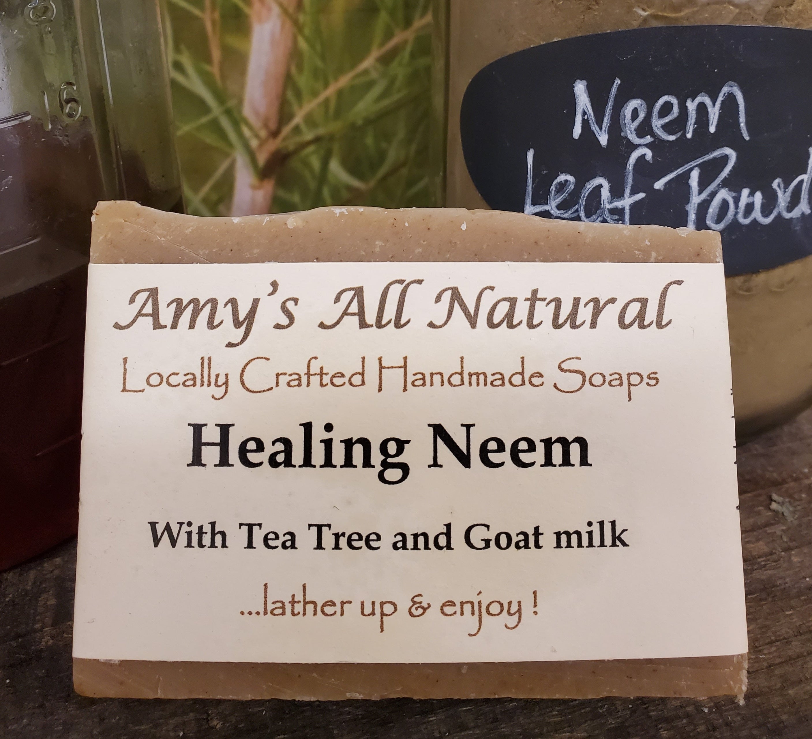 Healing Neem – Amy's All Natural Soaps
